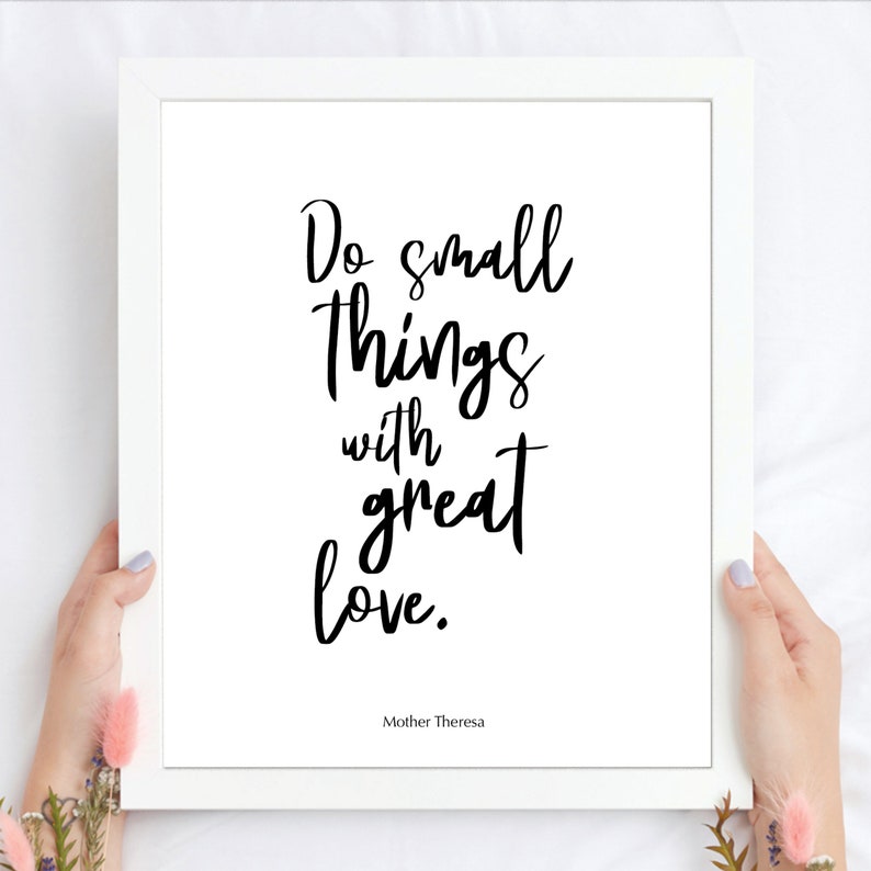 Custom Quote Print Framed or Unframed, Custom Calligraphy Sign, Mothers ...