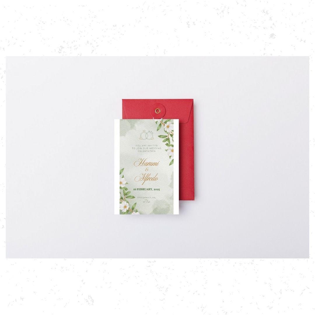 Animated Wedding Card Canva Template - Etsy