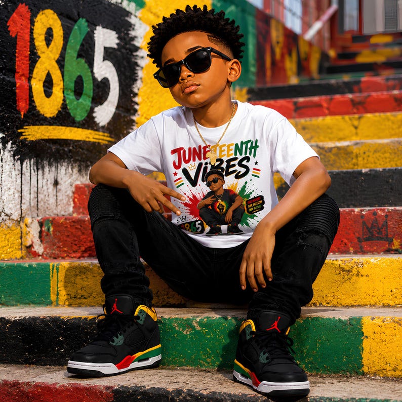 Juneteenth Kids PNG Bundle Black History Sublimation Designs Instant ...
