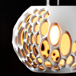Abstract Pendant Lamp Kit - Modern Open-weave Design - Etsy