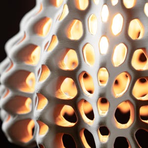 Intricate Open-pattern Pendant Lamp Kit - Modern Artistic Design - Etsy