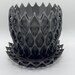 Large Gothic Black Sculpted Planter - Etsy