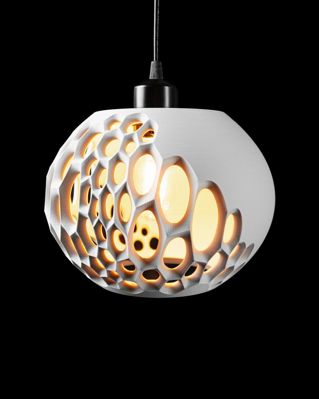 Abstract Pendant Lamp Kit - Modern Open-weave Design - Etsy