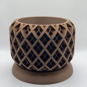 Lattice Decorative Planter | Elegant Indoor Flower Pot - Rustic Home ...