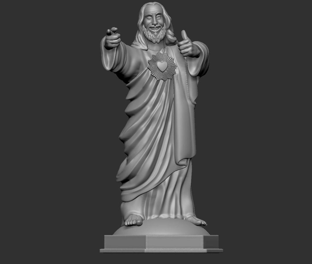 Buddy Christ From Dogma Statue Figurine | Display Model Miniature Mini ...