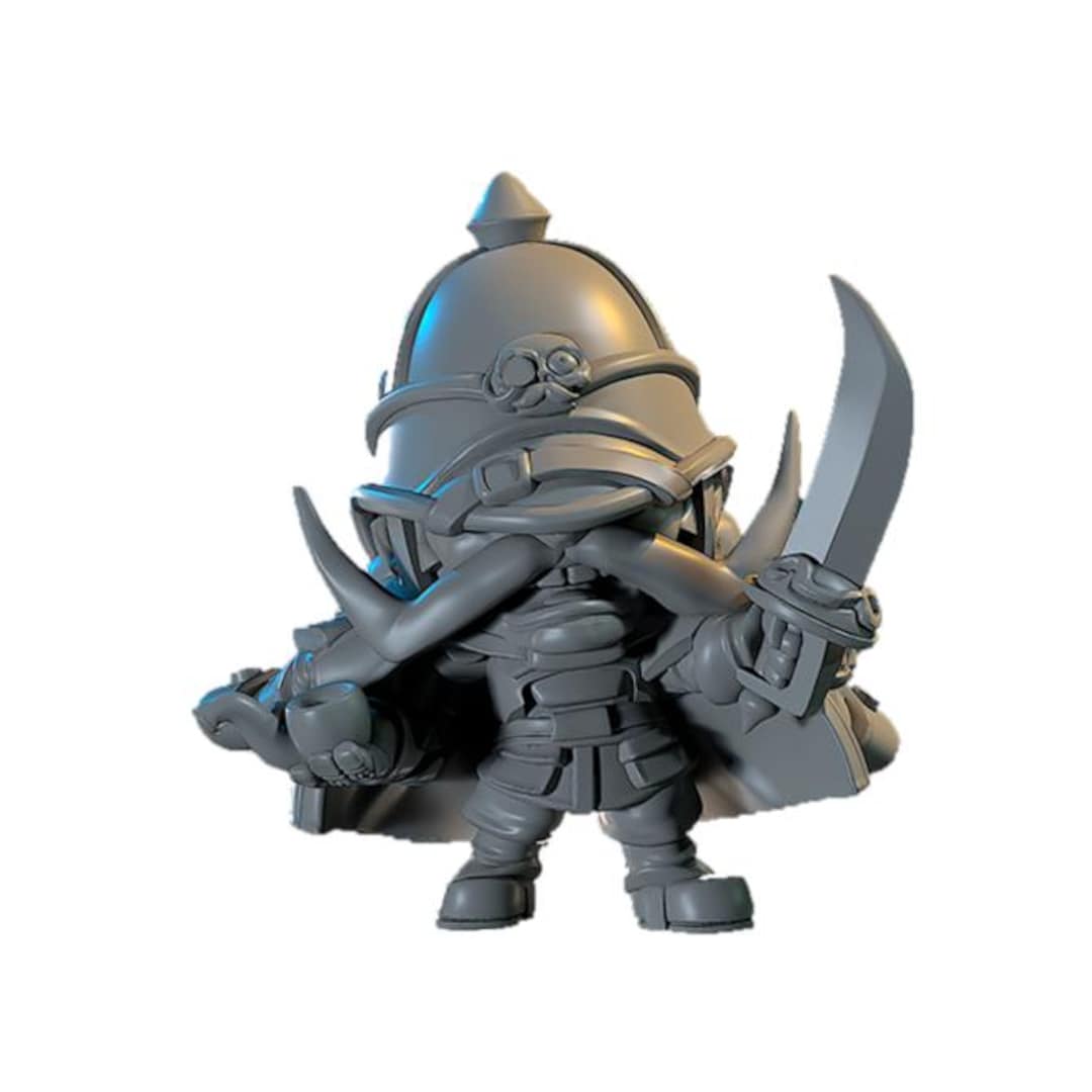 Sgt. Harrumph - Unofficial Chibi Meme Miniature (grimdark Cuteness ...