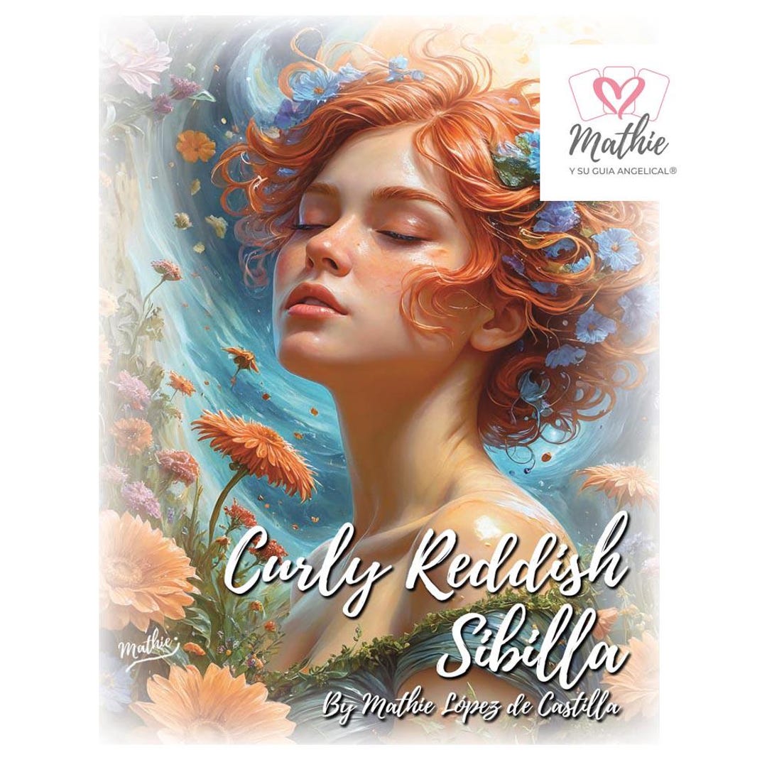 Sibilla Cards Curly Reddish Sibilla Mathie and Her Angelic Guide ...