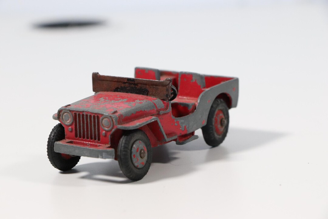 Dinky Toys Jeep, Meccano Ltd. Made in England - Etsy