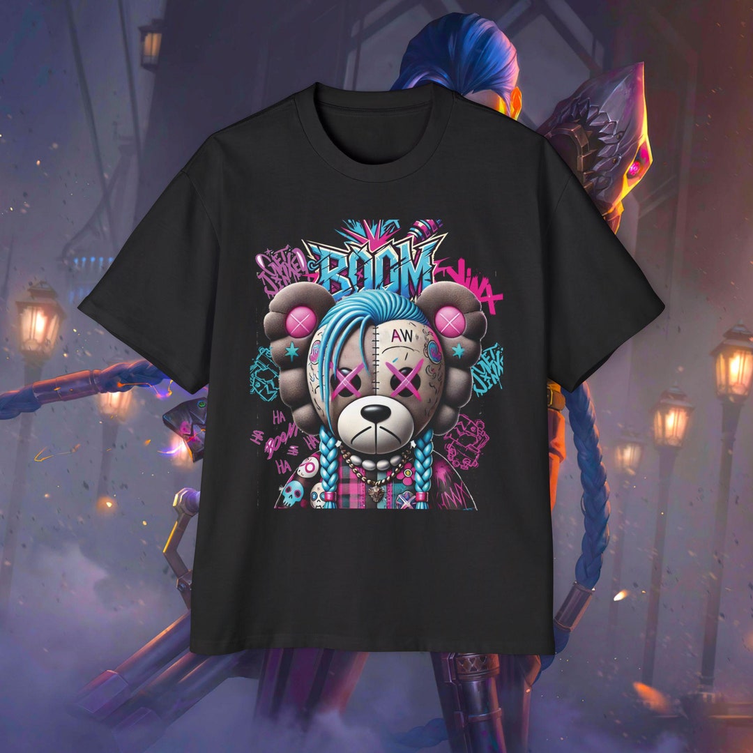 Jinx Shirt, Arcane Shirt, Jinx Arcane Tee-shirt, Arcane Graphic Tee's ...