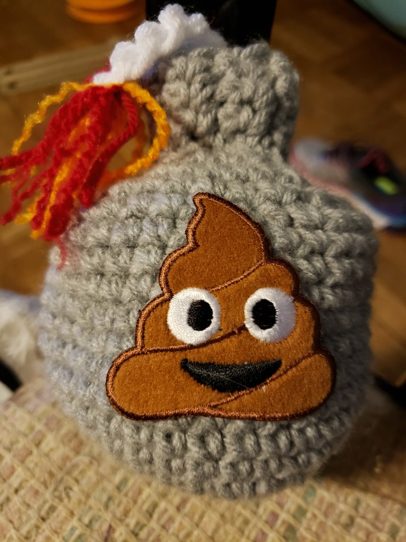 Stink Poop Bomb Crocheted-choose One Colorcute Gag Gift - Etsy