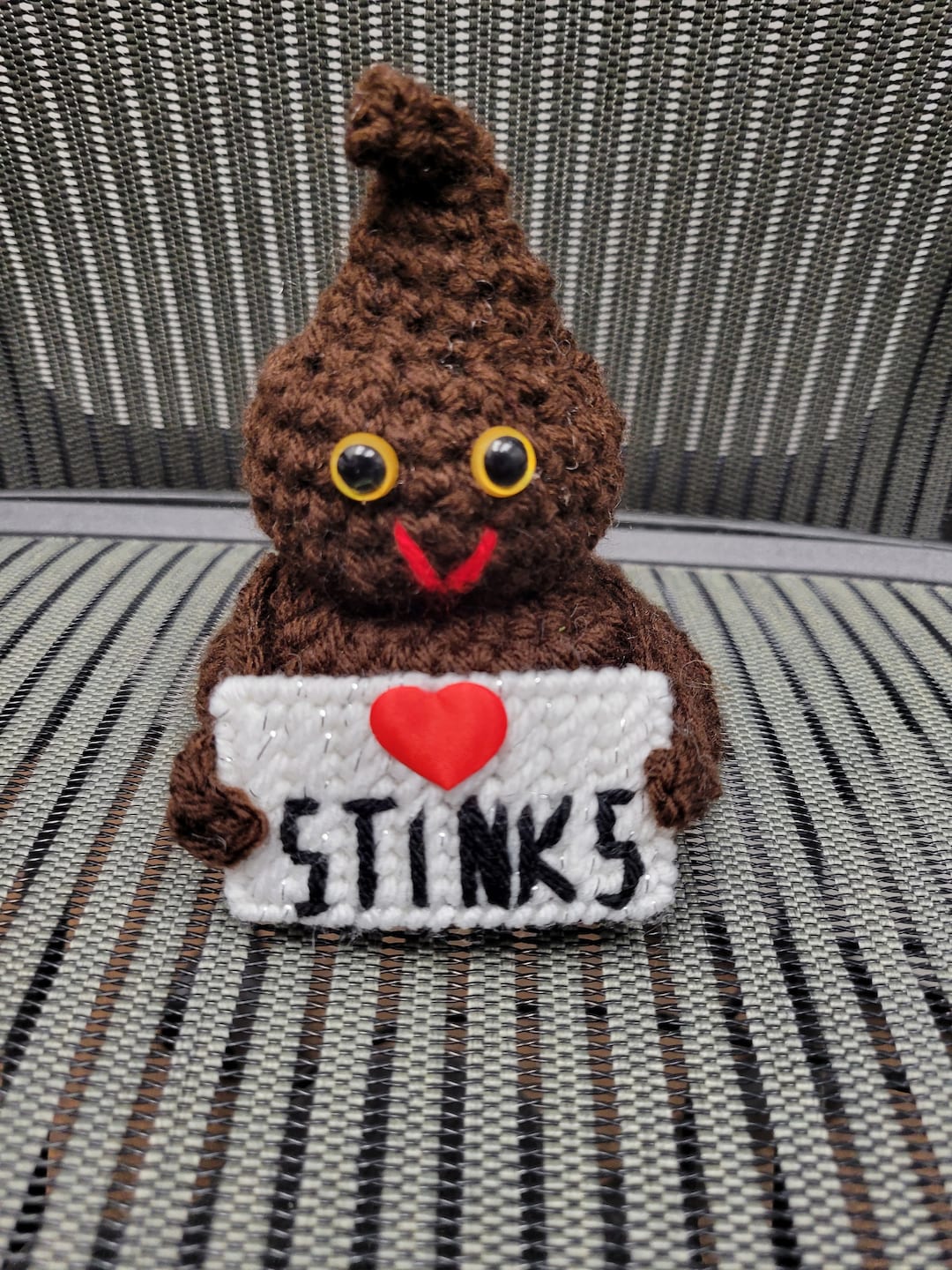 Poop Crocheted-love Stinks - Etsy