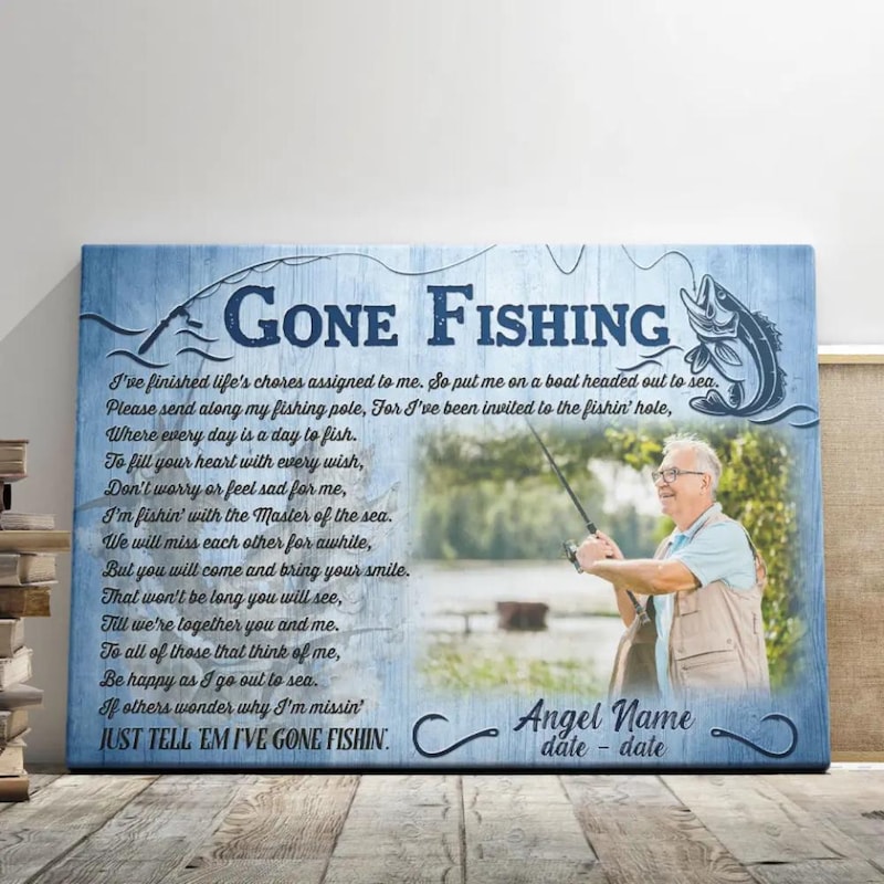 Gone Fishing Sign - Etsy