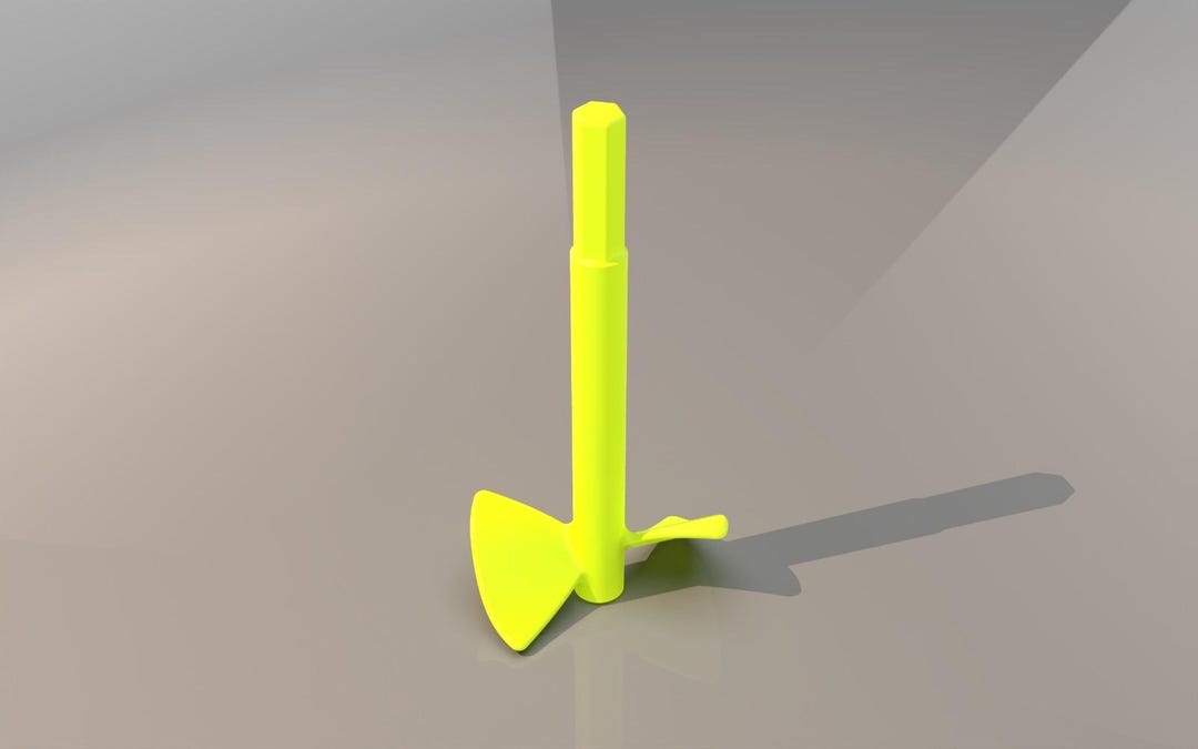 3D Printable Small Drill Mixer Bit | STL File for Paint, Glue, Resin ...