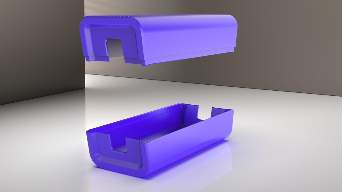 3D Printable Cable Organizer Box: Minimalist Desk Cord Management (STL ...