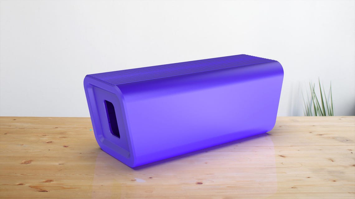 3D Printable Cable Organizer Box: Minimalist Desk Cord Management (STL ...
