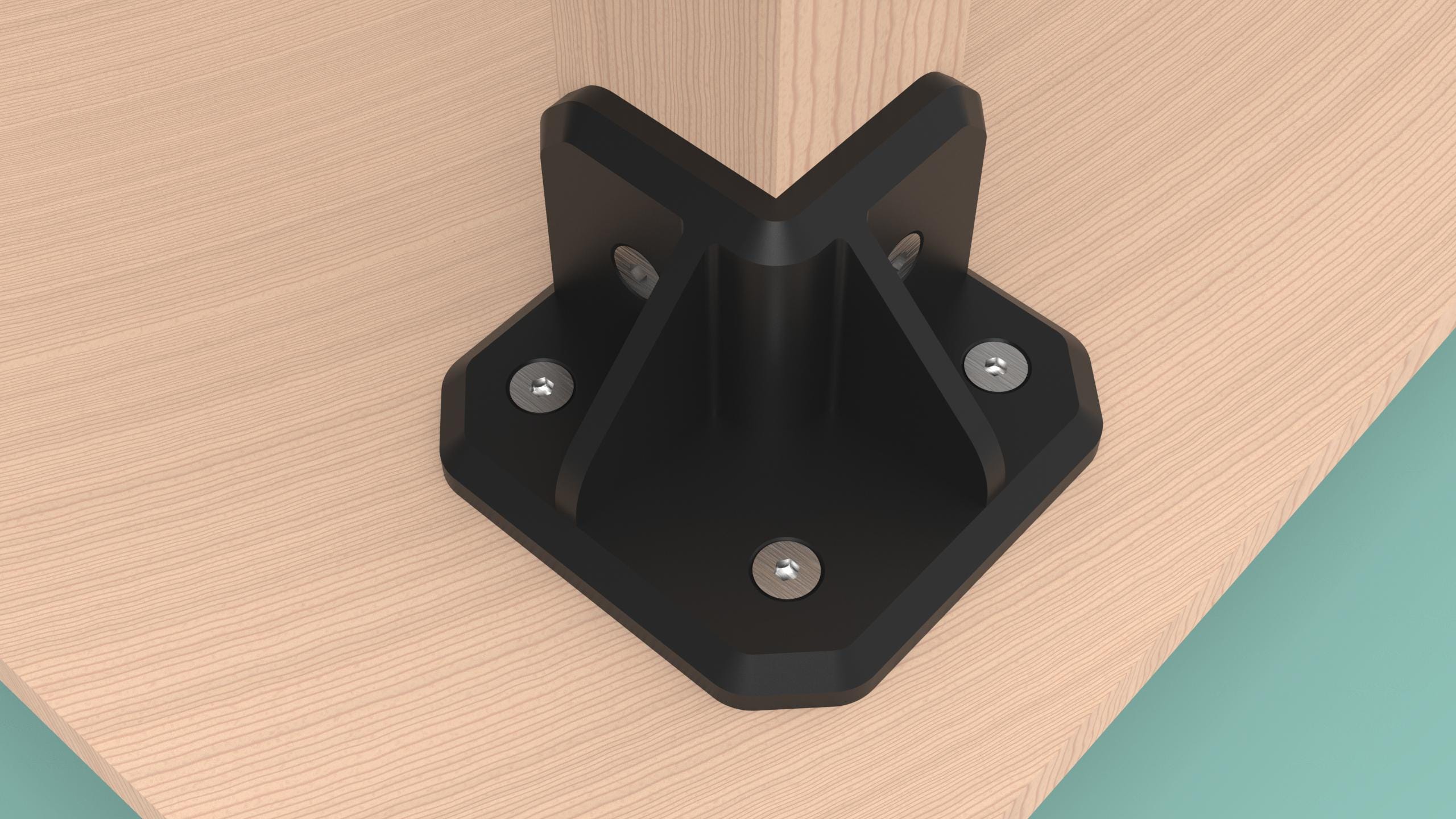 Under-dimension 3D Printer Table With Two Shelves for Filament Rolls ...