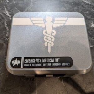 Starfleet Medical Kit With Medical Tools - 3D Printed Hand Finished ...