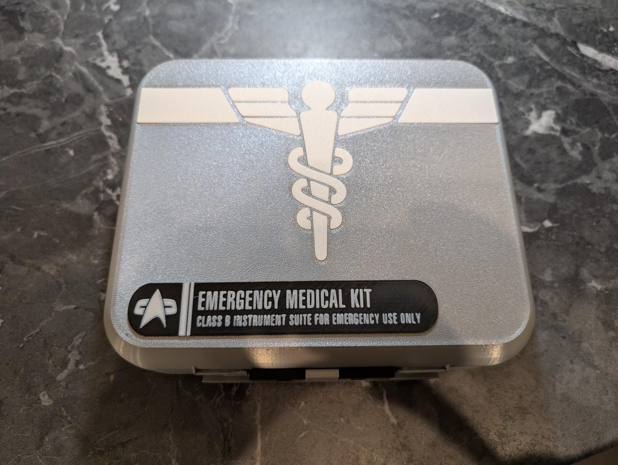 Starfleet Medical Kit With Medical Tools - 3D Printed Hand Finished ...
