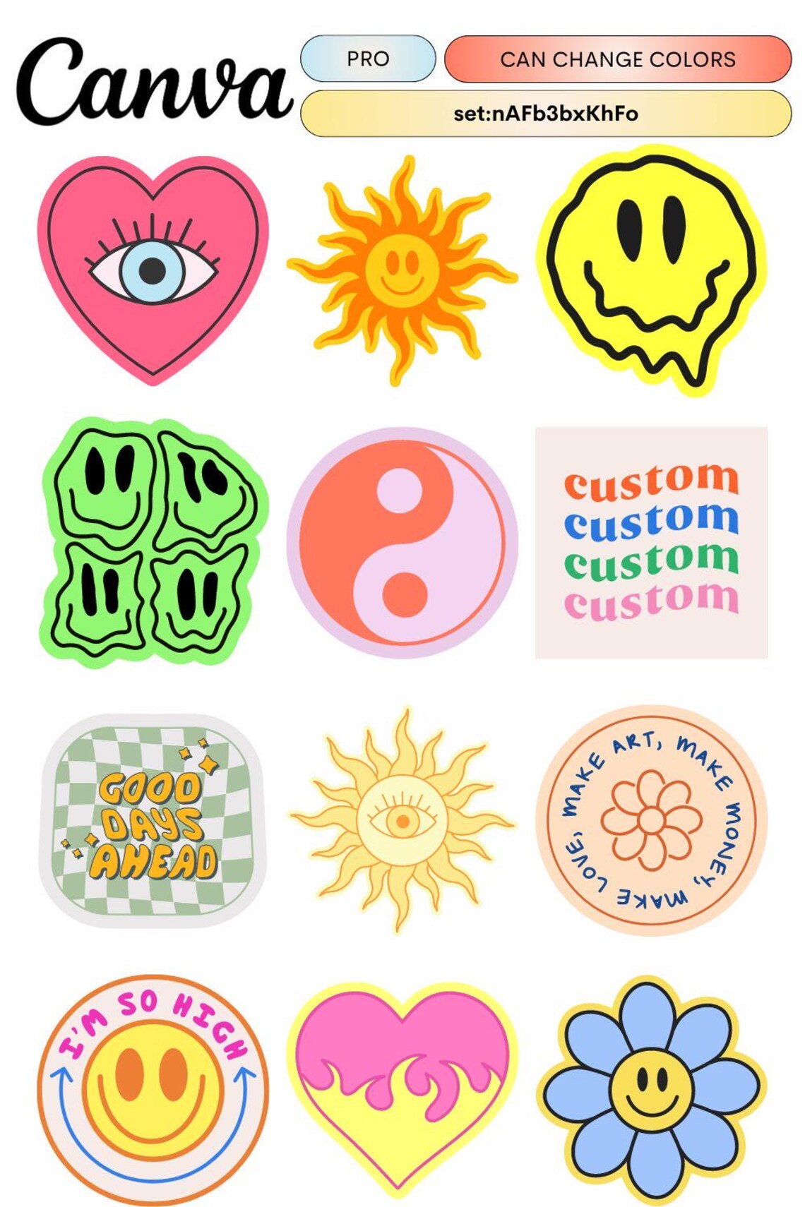 CUTE STIKER DESIGN - Etsy