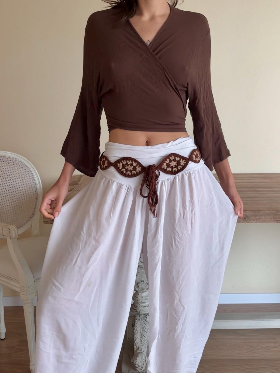 Clove Belt Crochet Pattern PDF | Granny Motif | Boho Crochet Accessory ...