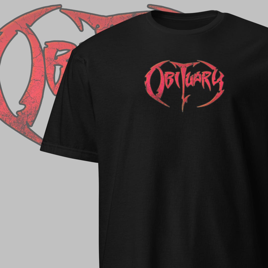 Obituary T-shirt Old School Death Metal Clothing Metal Merch - Etsy