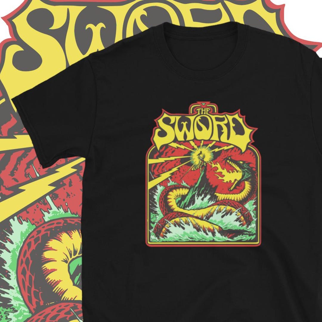 The Sword Band T-shirt Psychedelic Rock Tshirt - Etsy