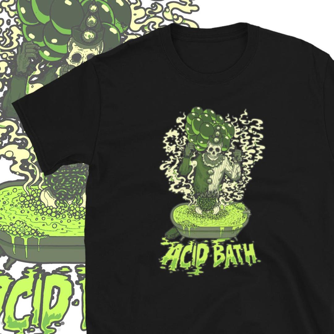 Acid Bath T-shirt Sludge Metal Band Merch - Etsy