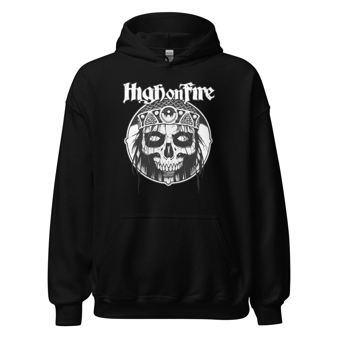 High on Fire Hoodie Stoner Metal Hoodies - Etsy
