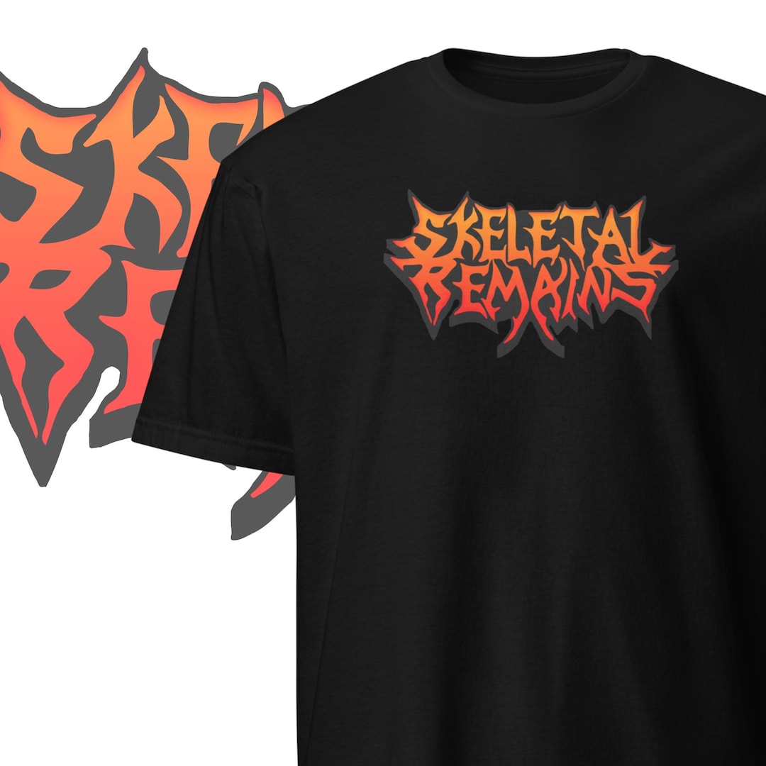 Skeletal Remains T-shirt Death Metal Clothing - Etsy