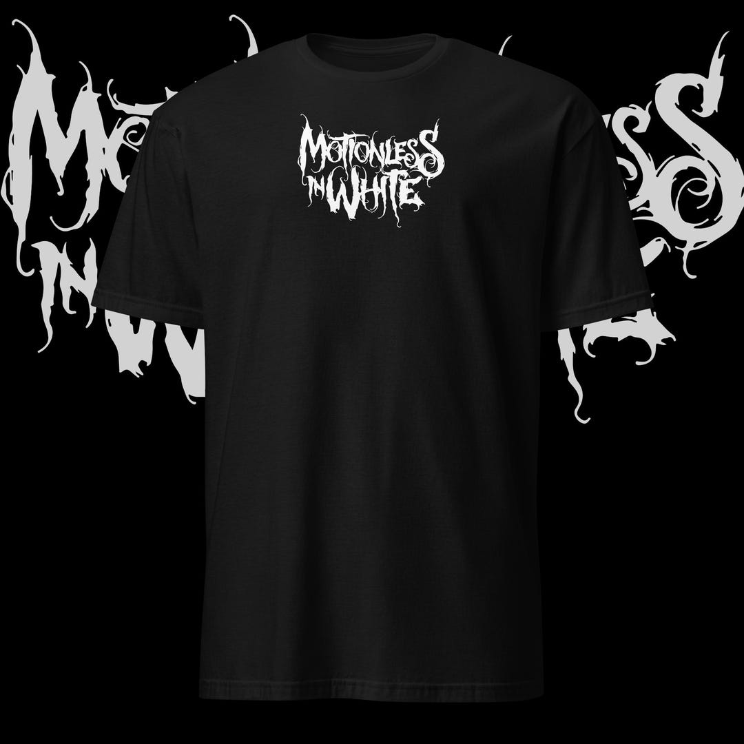 Motionless in White T-shirt Metalcore Clothing Metalhead Streetwear - Etsy