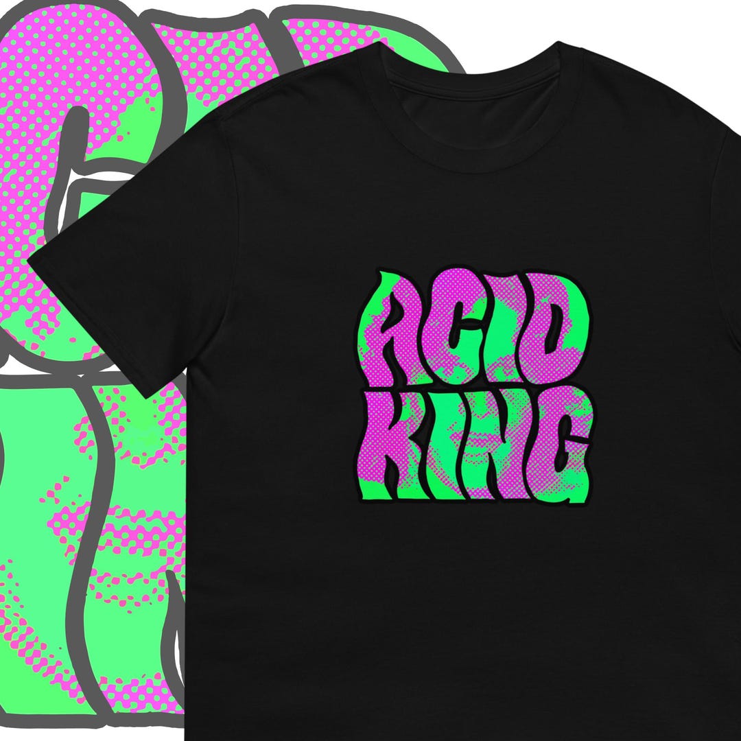 Acid King T-shirt Doom Metal Clothing - Etsy