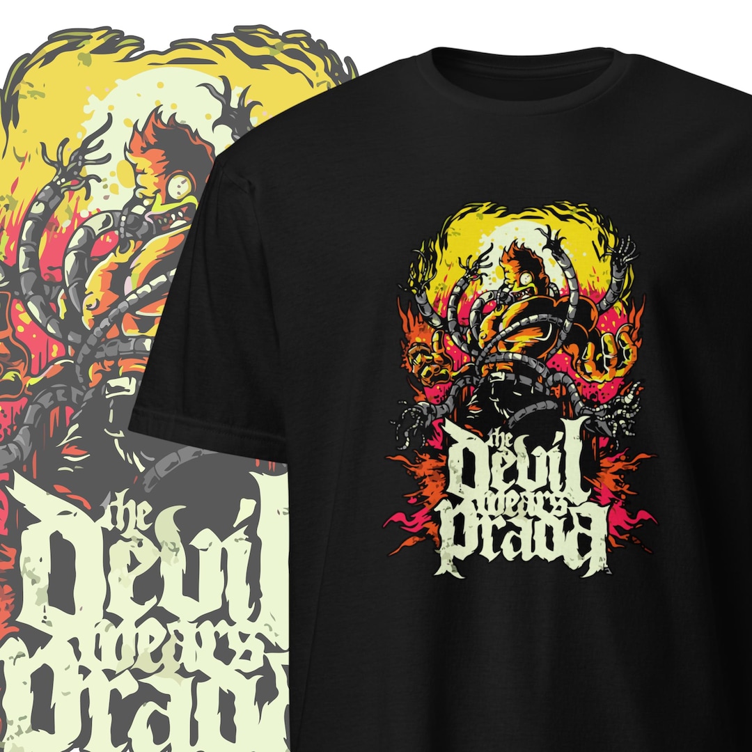 The Devil Wears Prada T-shirt Metalcore Clothing - Etsy