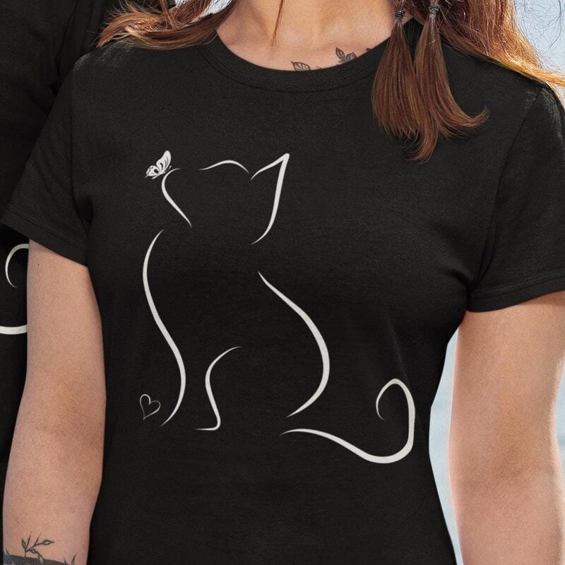 Mens Cat Shirt - Etsy