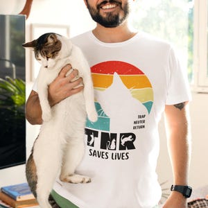TNR Digital Art, Trap Neuter Return, TNR Saves Lives, Cat Rescue Svg ...