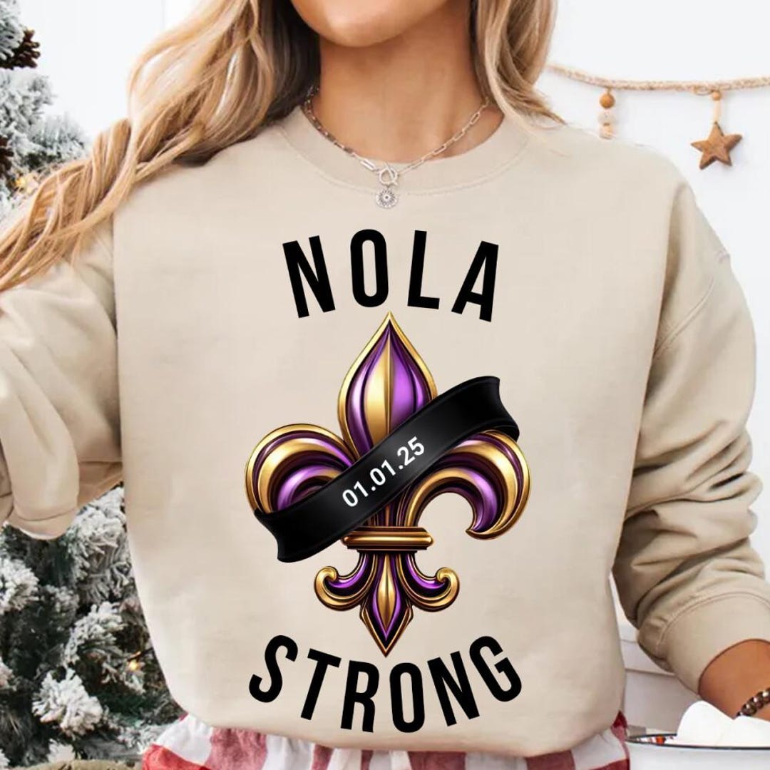 Nola Strong Tee Png, Trending Png, Louisiana Png, New Orleans Png ...