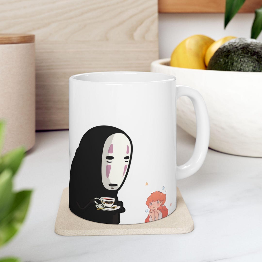 Ceramic Mug, Ghibli Anime Ponyo Tea Cup, 11oz Coffee Mug, Anime ...