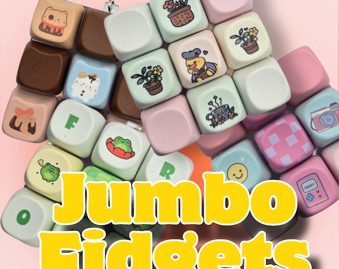 Build A JUMBO Fidget Multiple Themes and Sounds( Silent, Clacky, or ...