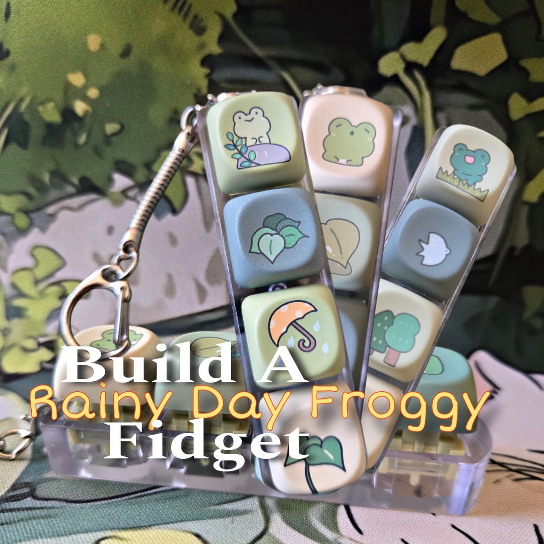 Build a Cozy Rainy Day Froggy Fidget - Etsy