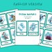 Ocean Animals Montessori 3-part Flashcards: Educational Activity for ...