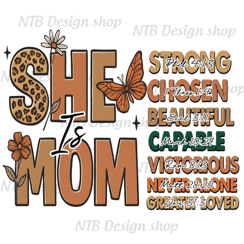 Christian Mom PNG | She is Mom Bible Verse Shirt Design | Religious ...