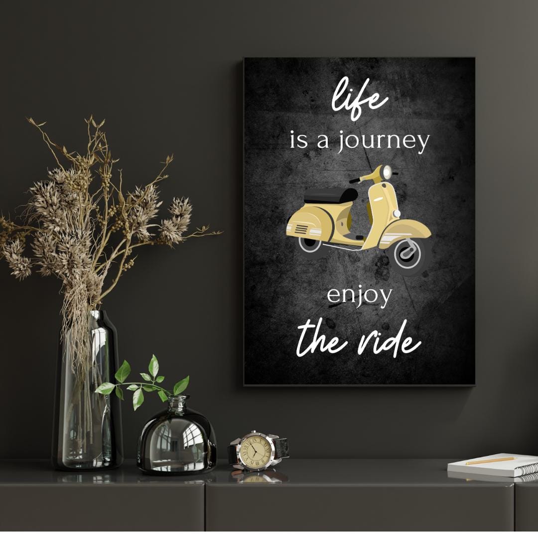 Life is a Journey Poster, Life is a Journey Print, Life is a Journey ...