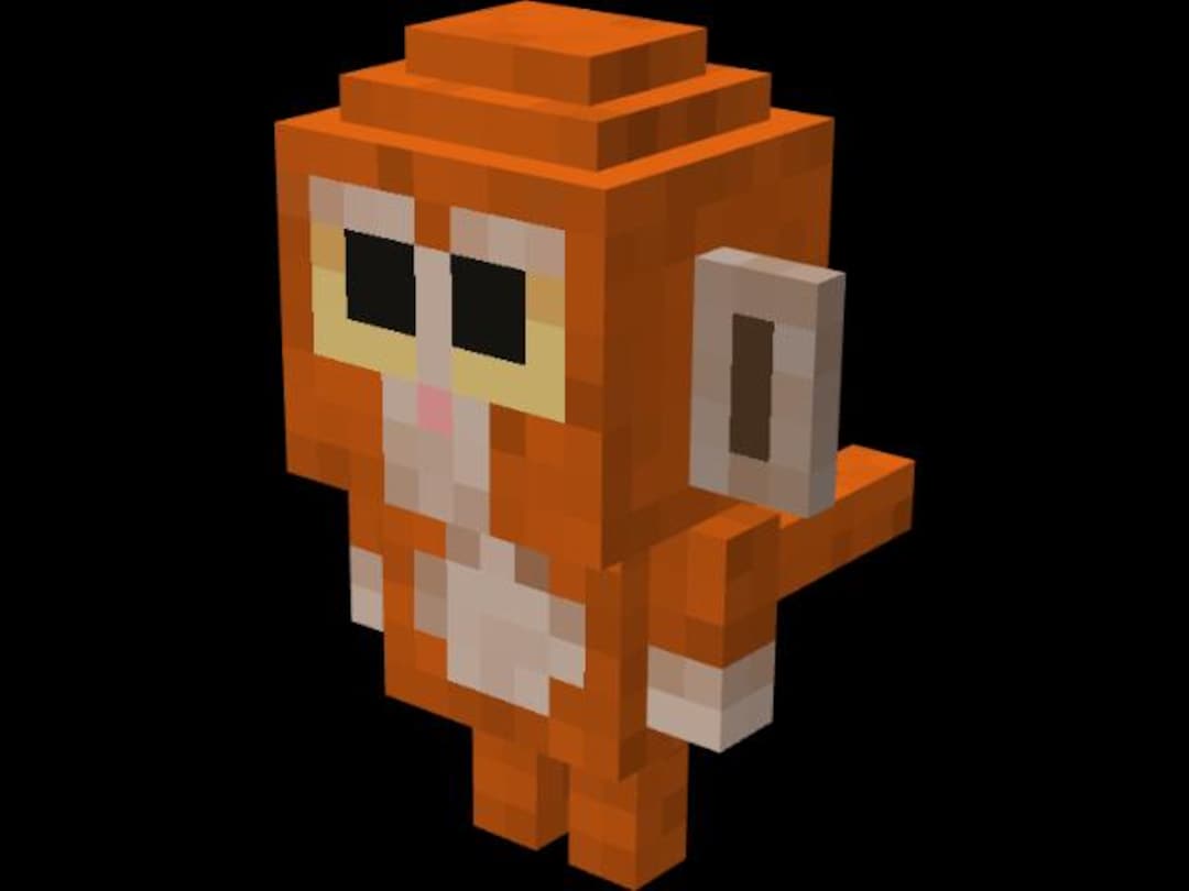 Minecraft Style Model - Etsy