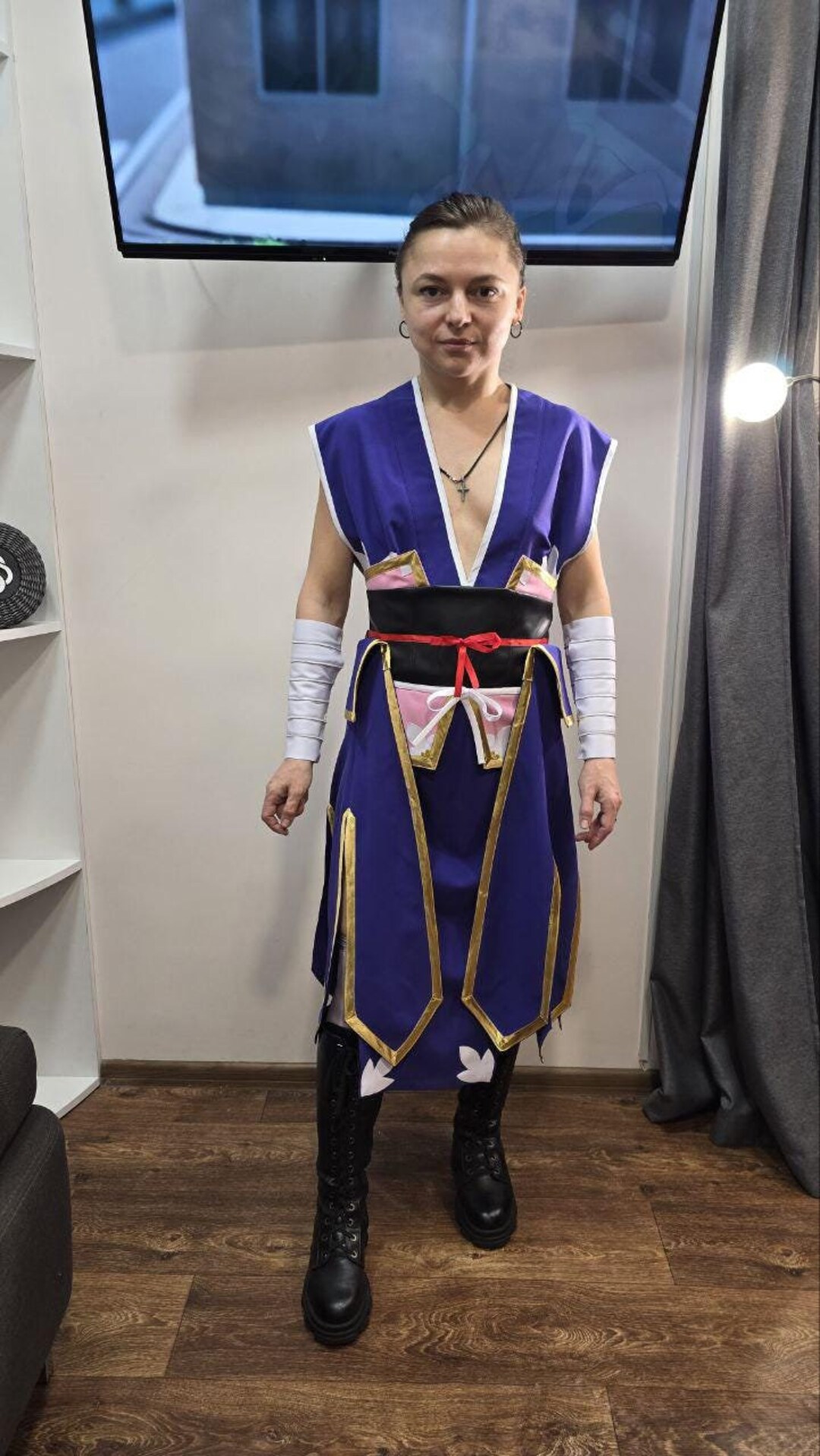 Battle Costume in Japanese Style, Anime, Fantasy Outfit, Cosplay Set ...