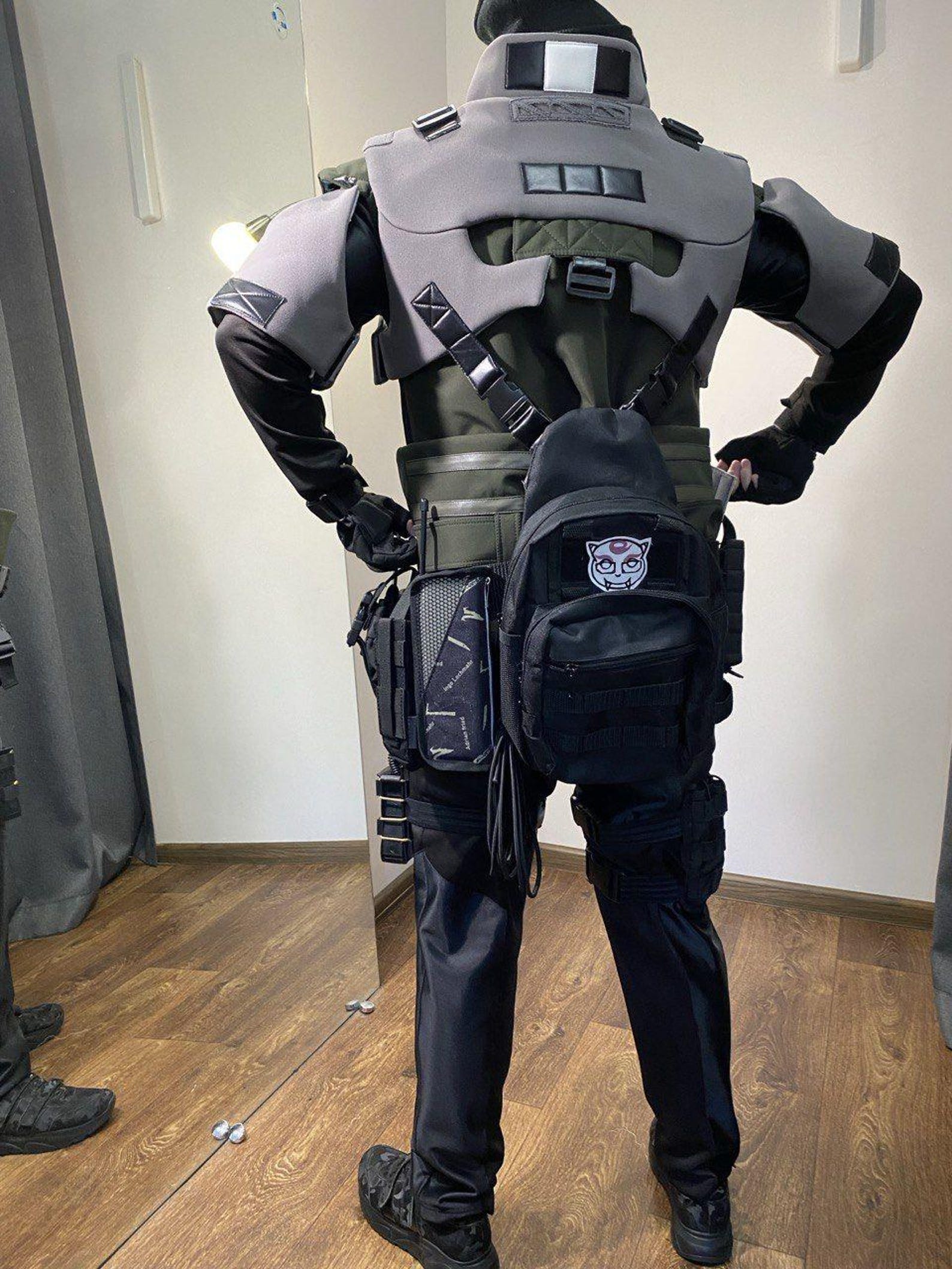 Tactical Hacker-inspired Cosplay Costume, Custom Made, Handcrafted ...