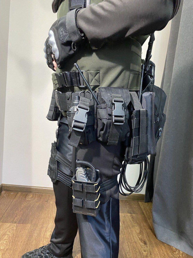 Tactical Hacker-inspired Cosplay Costume, Custom Made, Handcrafted ...