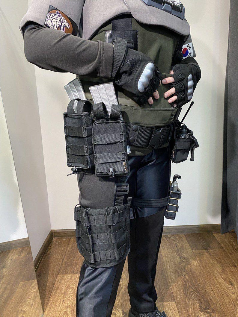 Tactical Hacker-inspired Cosplay Costume, Custom Made, Handcrafted ...
