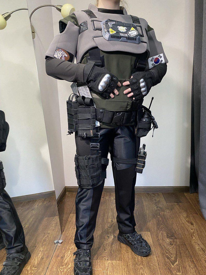 Tactical Hacker-inspired Cosplay Costume, Custom Made, Handcrafted ...