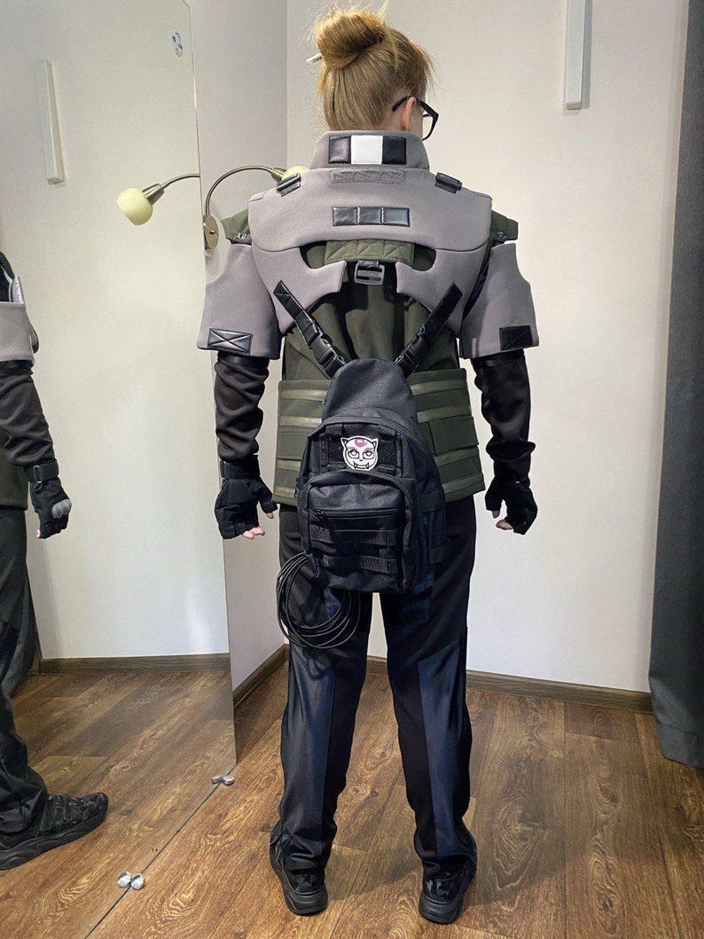 Tactical Hacker-inspired Cosplay Costume, Custom Made, Handcrafted ...