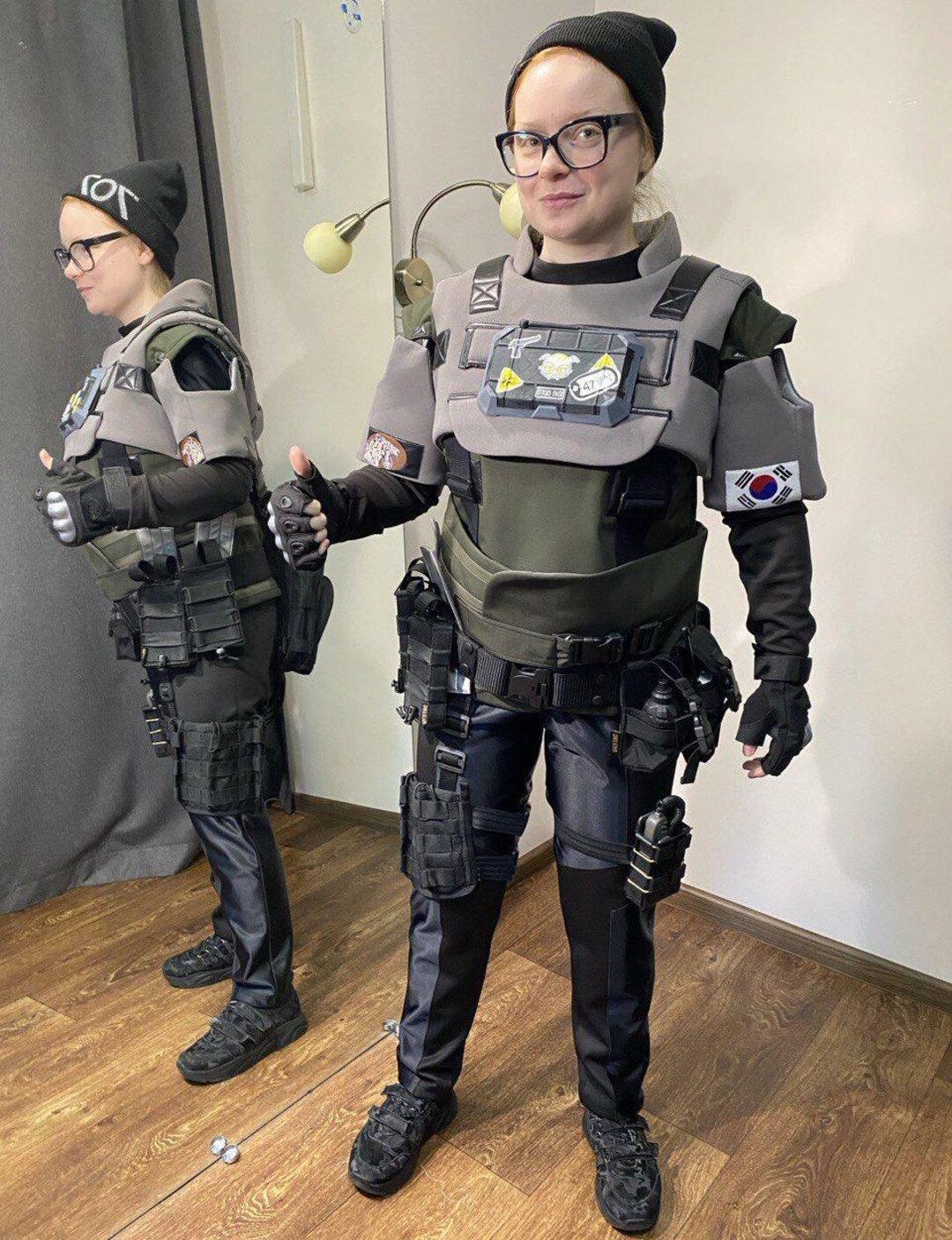 Tactical Hacker-inspired Cosplay Costume, Custom Made, Handcrafted ...