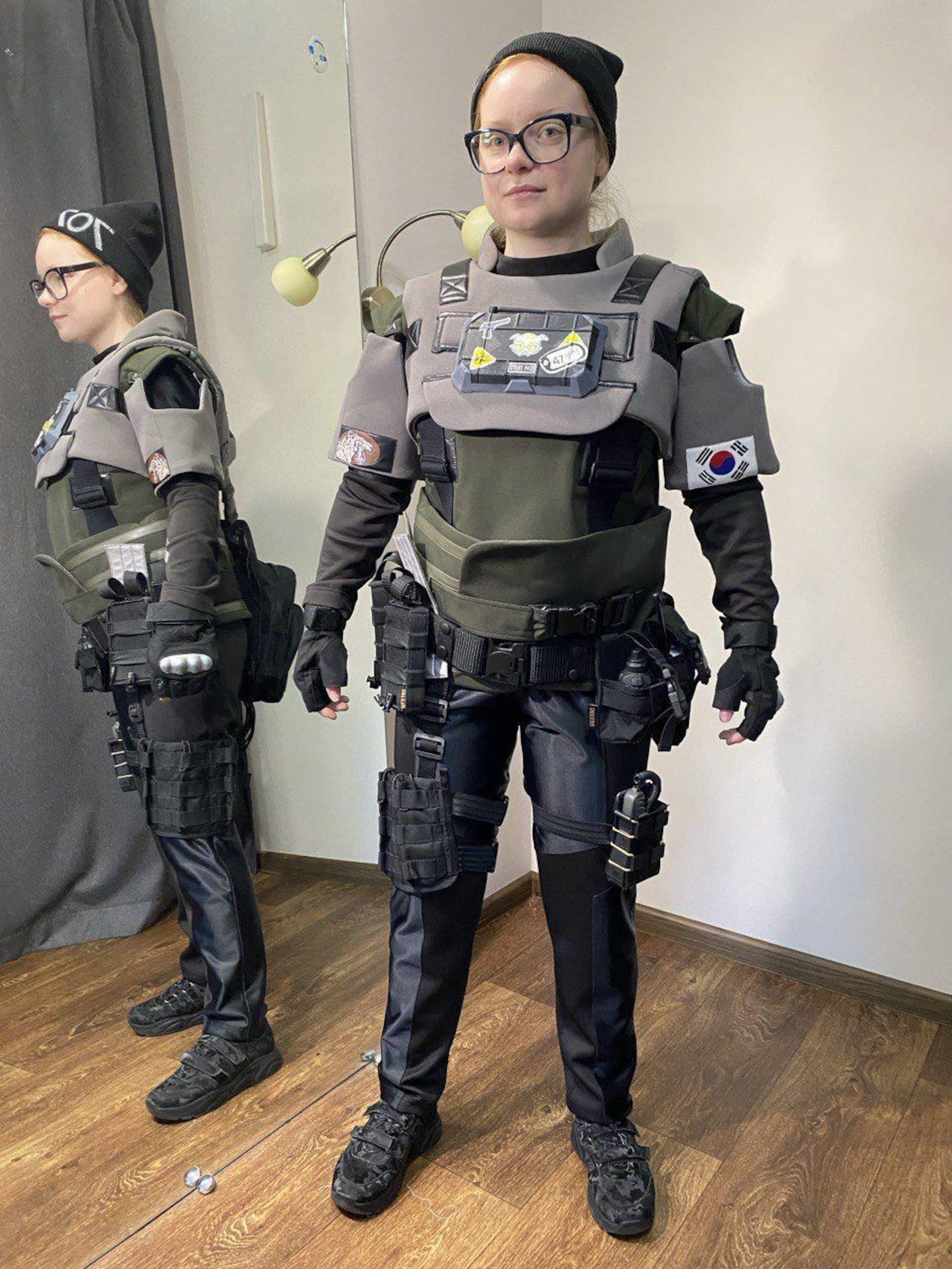 Tactical Hacker-inspired Cosplay Costume, Custom Made, Handcrafted ...